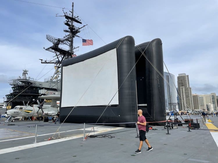 Inflatable Projection Screens | Us Film Productions